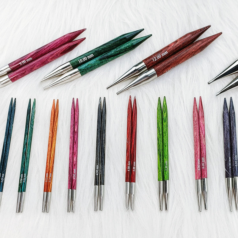 Dreamz Interchangeable Circular Needles 5" (13CM) – Lotus Yarns